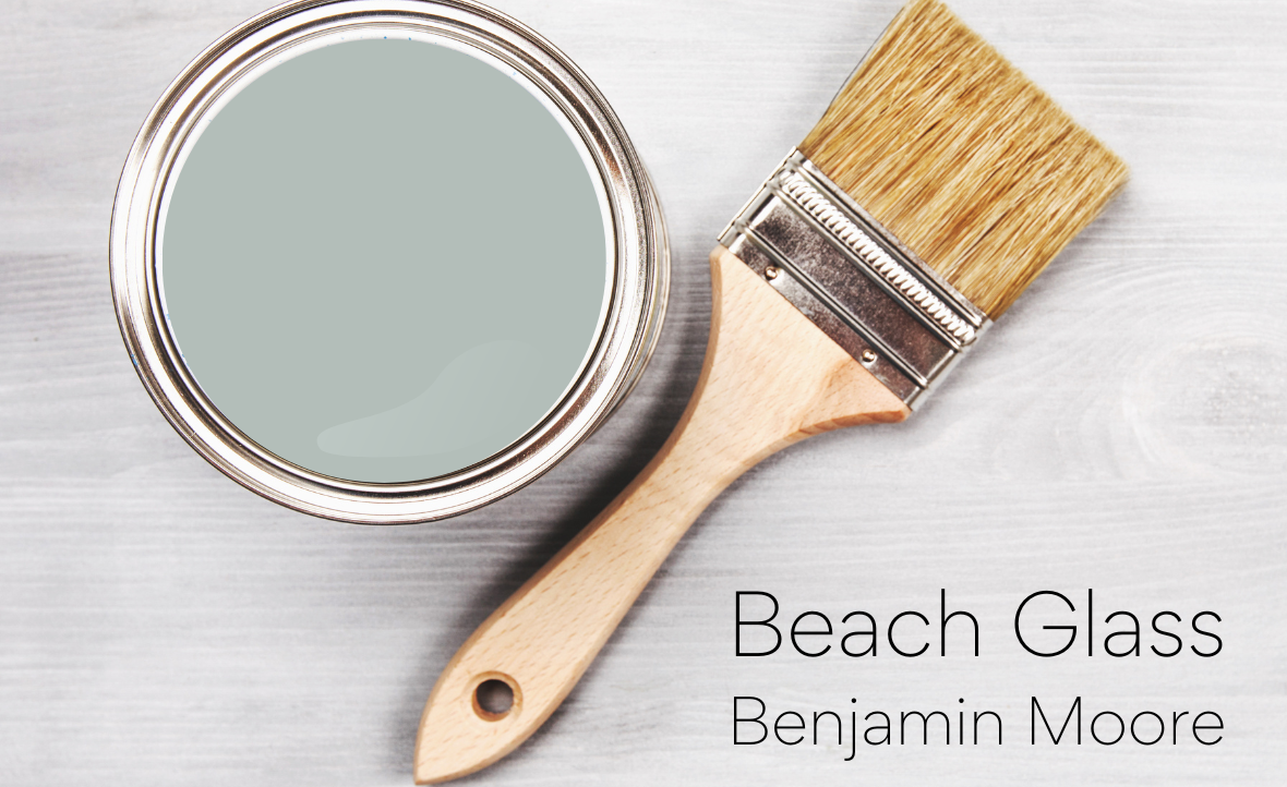 Review: Benjamin Moore Beach Glass - Aesthetic Paint Color - WaterbuckPump